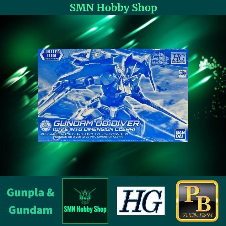 HG 1/144 Gundam 00 Diver Dive Into Dimension Clear Gunpla Gundam Toys Plastic Model Ki [HGBD ...
