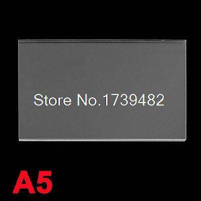 Clear Plastic Acrylic Plexiglass Perspex Sheet A5 Size X 210mm X 6mm ...