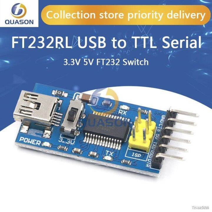 1pc Basic Breakout Board for arduino FTDI FT232RL USB To TTL Serial IC Adapter Converter Module ...