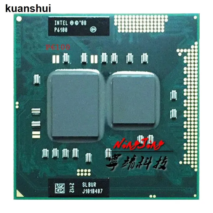 Intel Pentium ขึ้นไป P6100 SLBUR 2.0 GHz Dual Core Dual Thread CPU ...