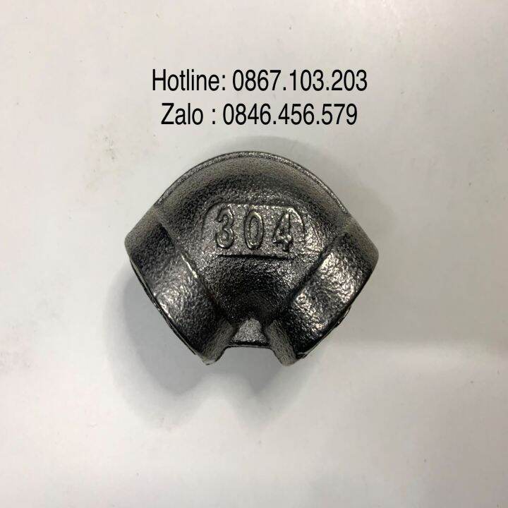 Co Ren Trong 21mm, Cút Hai Đầu Ren Trong (Cong 90 Độ) Inox 304 | Lazada.vn