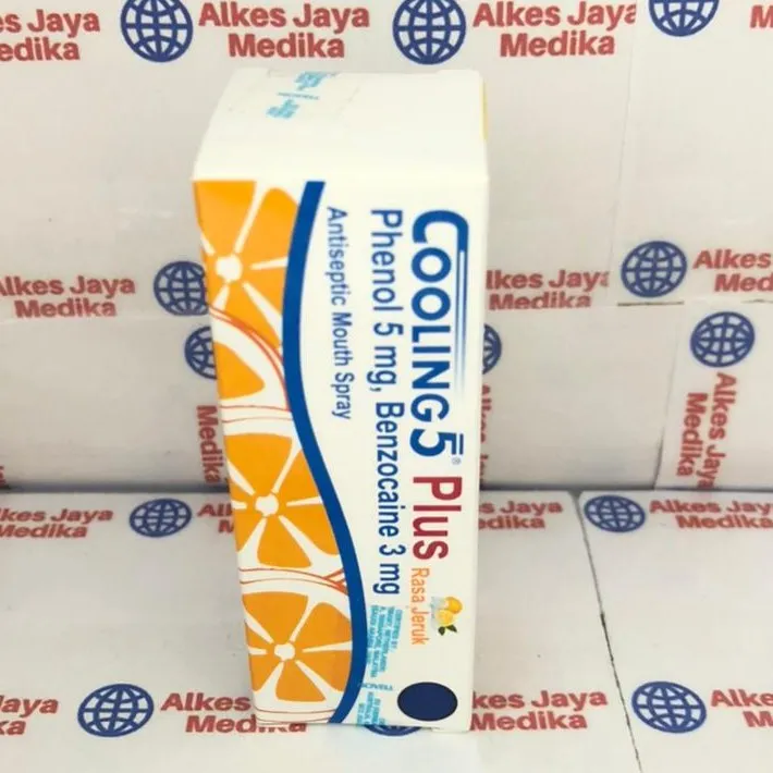 Cooling 5 Plus Spray (Antiseptic Mouth Spray) | Lazada Indonesia