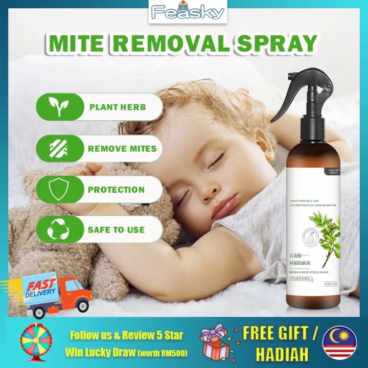 Mite Removal Spray Anti-Mites Spray Green Pepper GREEN ASH PRICKLY ...