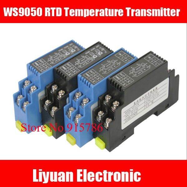 WS9050 RTD Temperature Transmitter / 4-20MA signal conditioner / 0-5V ...