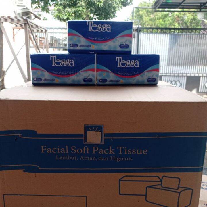 tissue tessa facial 250 sheets | Lazada Indonesia