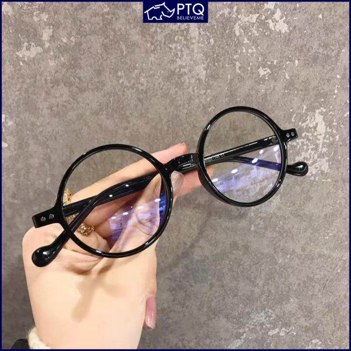 Reading Glasses Simple Retro Small Round Frame Reading Eyeglasses Anti ...