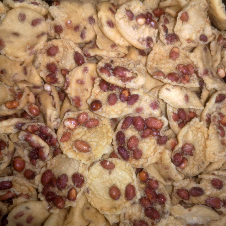 Mini Rempeyek Biscuits (500g) | Lazada