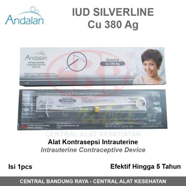 ANDALAN IUD Silverline Cu 380 Ag - Alat Kontrasepsi Intrauterine ...