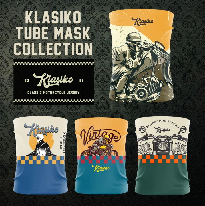 KLASIKO TUBE MASK COLLECTION, Full Sublimation Spandex Tube Mask for ...