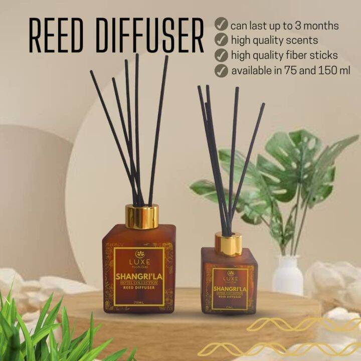 Premium Reed Diffuser Luxury Hotel and Spa Scents Luxe Essential ...