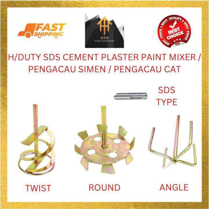 HEAVY DUTY SDS CEMENT PLASTER PAINT MIXER / PENGACAU SIMEN / PENGACAU ...