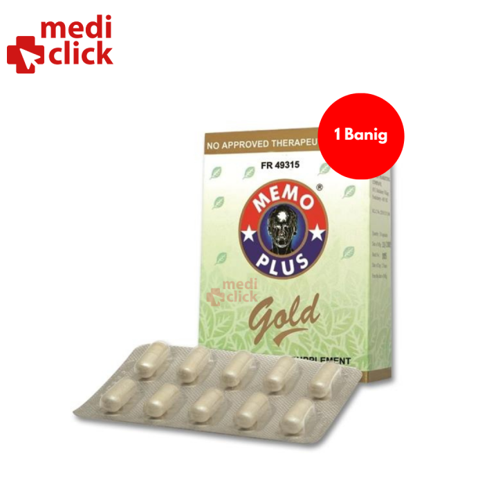 MEMO Plus Gold 10 Capsules | Lazada PH