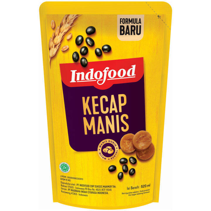 Indofood Kecap Manis 520 ml | Lazada Indonesia