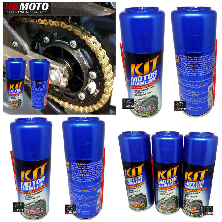 Kit Motor Chain Lube Cleans Lubricates Protects Aerosol 110Ml/Kit Motor ...