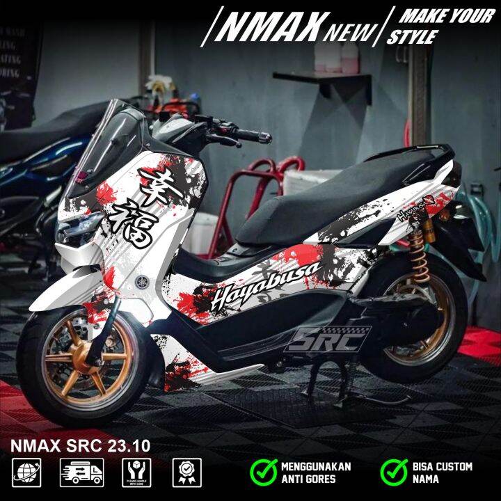 TERBARU Decal Sticker Stiker Yamaha Nmax 2020-2023 Full Body FullBlok ...