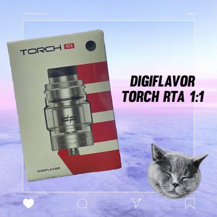 Digiflavor Torch RTA Tank atomizer tank atty | Lazada PH
