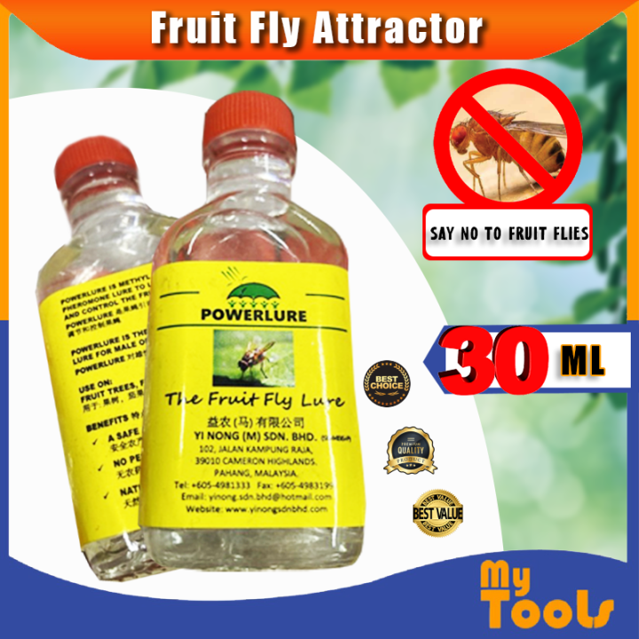 Mytools 30ml POWERLURE Pemikat Lalat Buah/Fruit Fly Pheromone ...