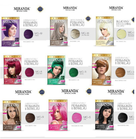 MIRANDA HAIR COLOR + PASTEL SERIES 30ML | Lazada