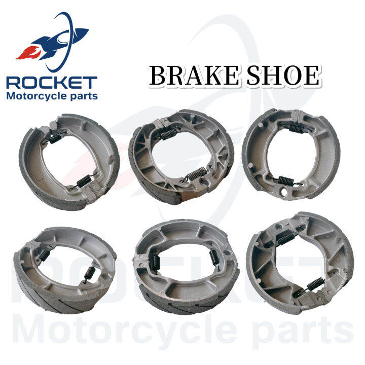 MOTORCYCLE BRAKE SHOE FOR XRM/RUSI/EURO/FURY/CG-125/TMX/MIO/RS100/STX ...