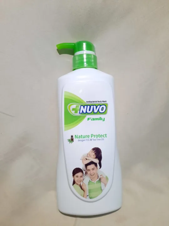 NUVO FAMILY SABUN CAIR HIJAU BOTOL - 600ML | Lazada Indonesia