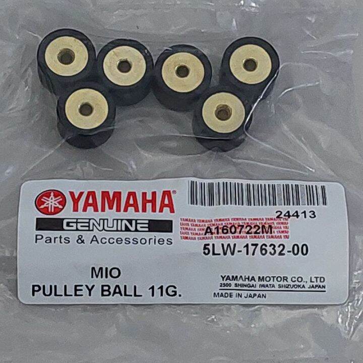 [KV] Yamaha Mio Sporty / Soulty Genuine Flyball Set 11G (BLACK) 5LW ...