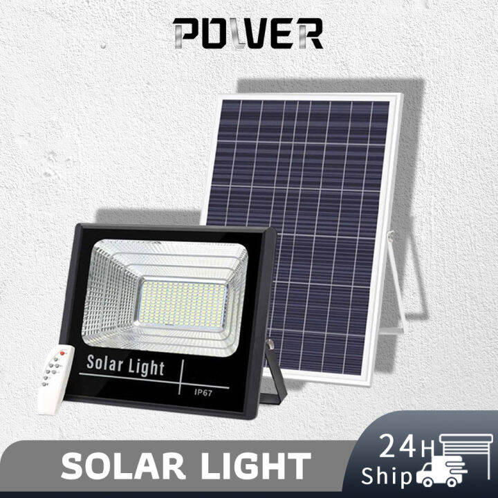 30W/50W/100W/150W/200 Watts Solar Lights Outdoor Waterproof Flood Light ...
