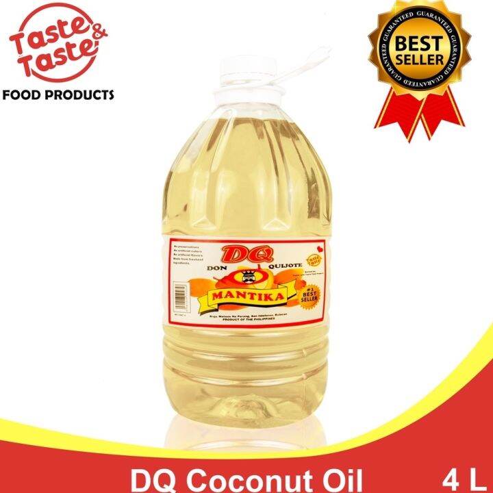 The new 2022 Don Quijote Mantika Coconut Oil 4L | Lazada PH