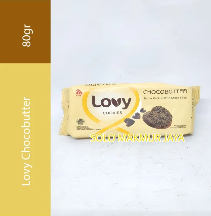 Biskuit Lovy Cookies Chocoer 80gr | Lazada Indonesia
