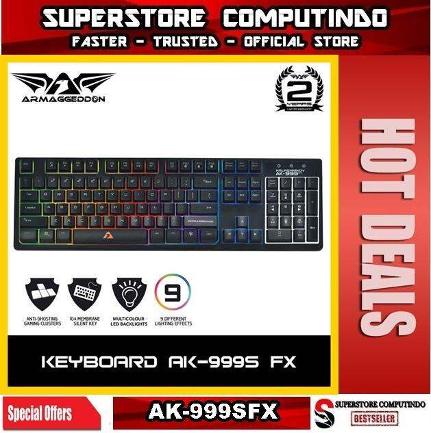 Armaggeddon AK-999 SFX - The Ultimate Gaming Keyboard | Lazada Indonesia