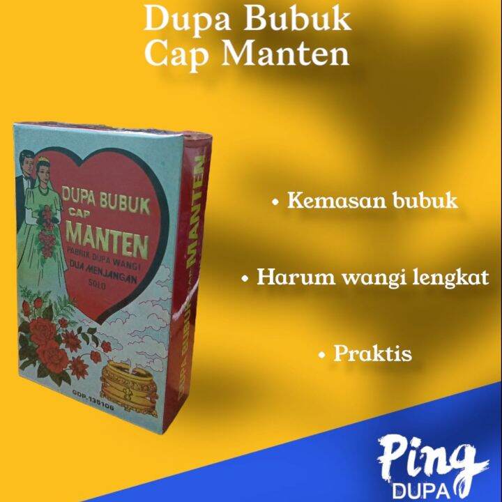 Dupa Bubuk Cap Manten Kotak Isi Lebih Banyak Cocok Untuk RItual ...