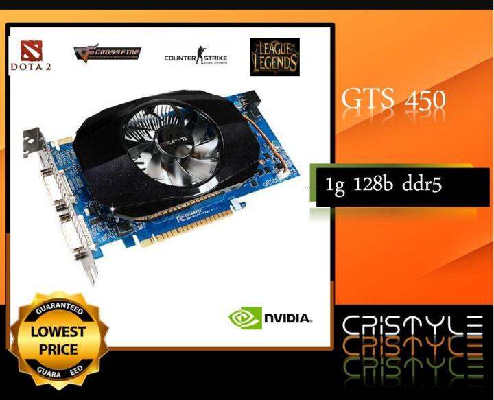Graphic card Gts450 1g/512mb 128bit DDR5 Assorted Brand | Lazada PH