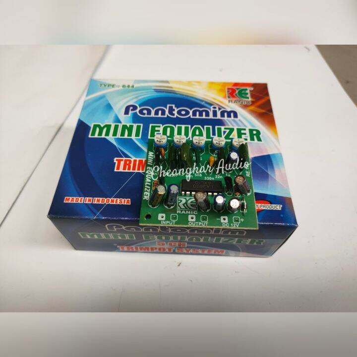 Kit mini equalizer 5 channel mono trimpot pantonim | Lazada Indonesia