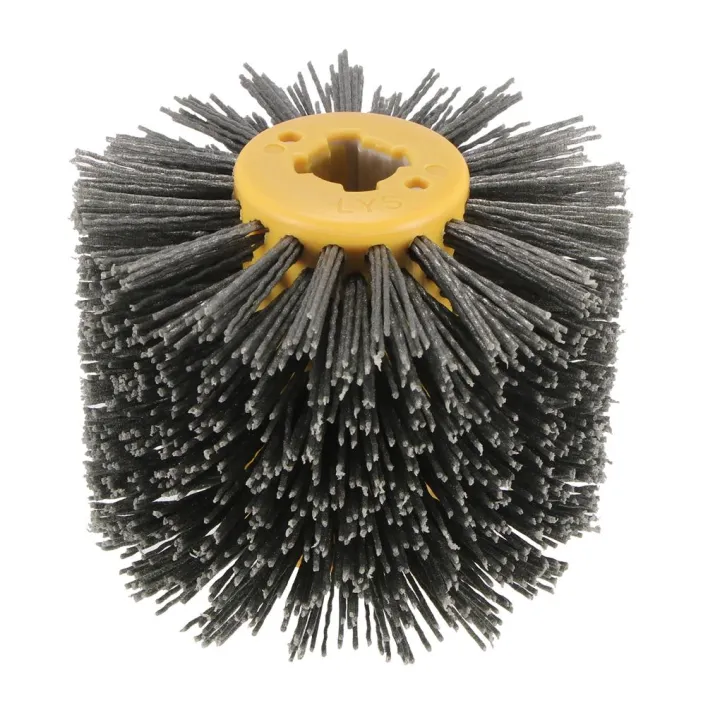 Abrasives Wire Drawing Wheel Brush Roller for Wooden Furniture Striping ...