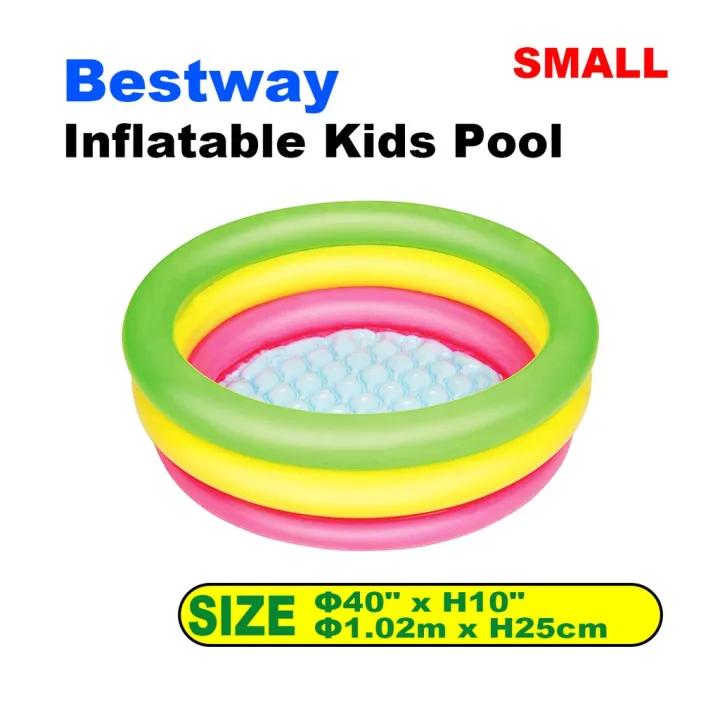 Bestway Inflatable-SMALL- Kids Pool Swimming Pools Round Family Pools ...