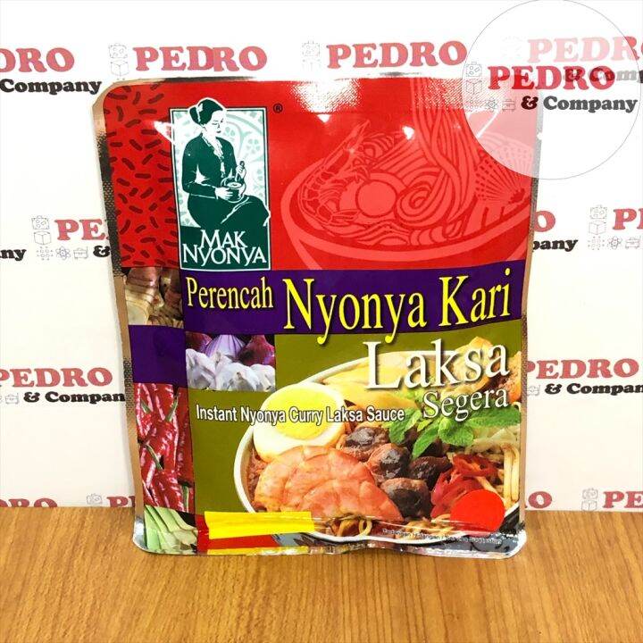 Mak nyonya kari laksa bumbu curry laksa 100 gram - instant spice ...