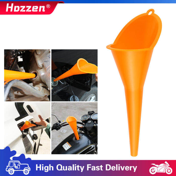 Hozzen Car Long Mouth Refueling Plastic Funnel Multi-function Handrail ...