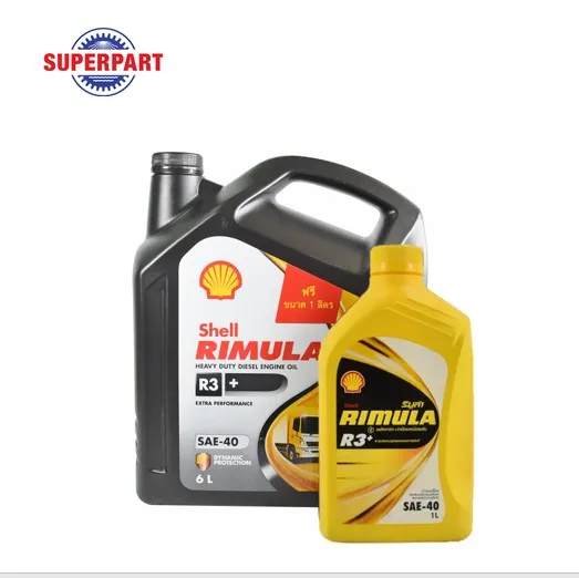 น้ำมันเครื่อง RIMULA R3+ 40(6L) SHELL(100391281) | Lazada.co.th