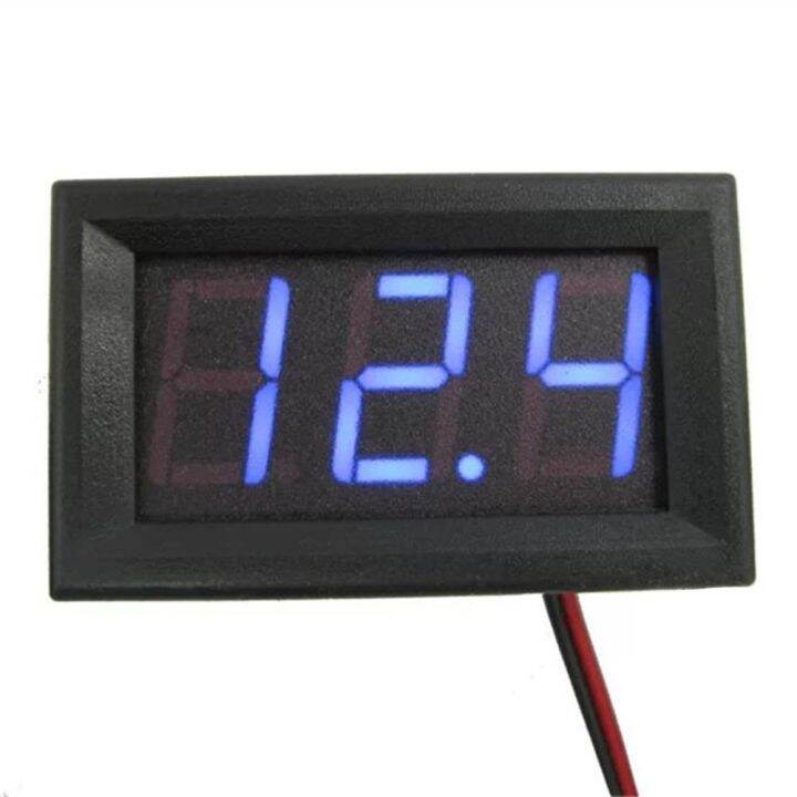 Mini Voltmeter Tester Digital Voltage LED Display Gauge Meter Voltage ...