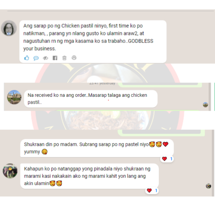 Resseler Yummy Mindanao Chicken pastil Produktong local Pure ...