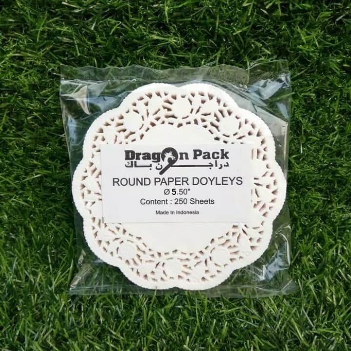 Round Paper Doyleys Alas Toples Kue 5,5" atau 14cm | Lazada Indonesia