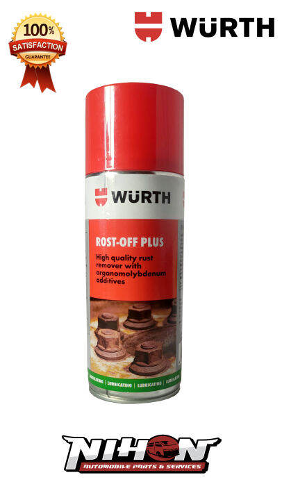 Wurth Rust-OFF Plus (Rust Remover) 400ml | Lazada PH
