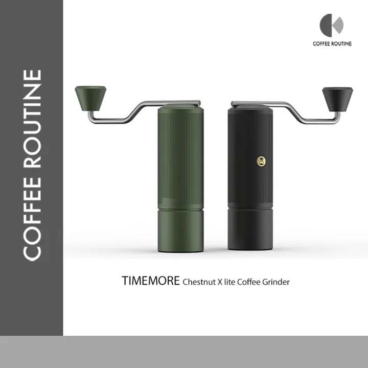 TIMEMORE Chestnut X Lite เครื่องบดกาแฟมือหมุน รับประกัน 1 ปี | Lazada.co.th