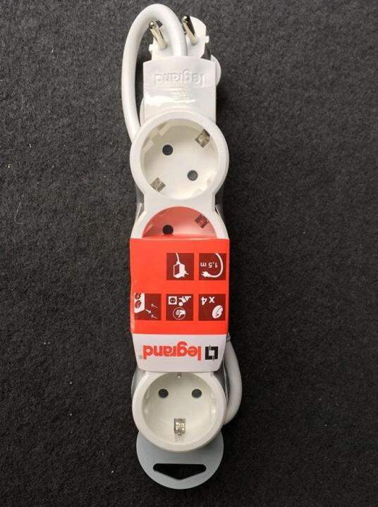 Colokan Listrik Steker 4 Lubang Extension Stop Kontak Legrand 1-5 M ...