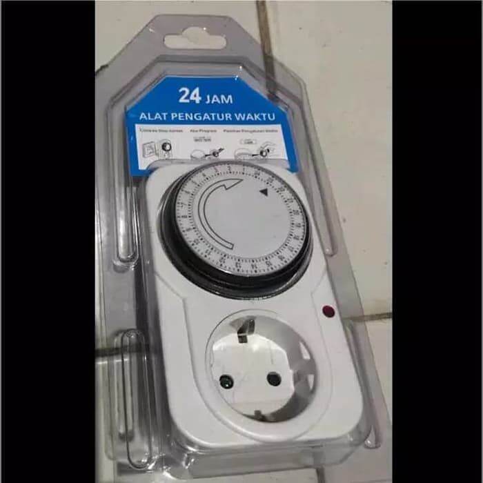 STOPKONTAK TIMER ANALOG 24 JAM OTOMATIS / TIMER SWITCH / PROGRAMME ...