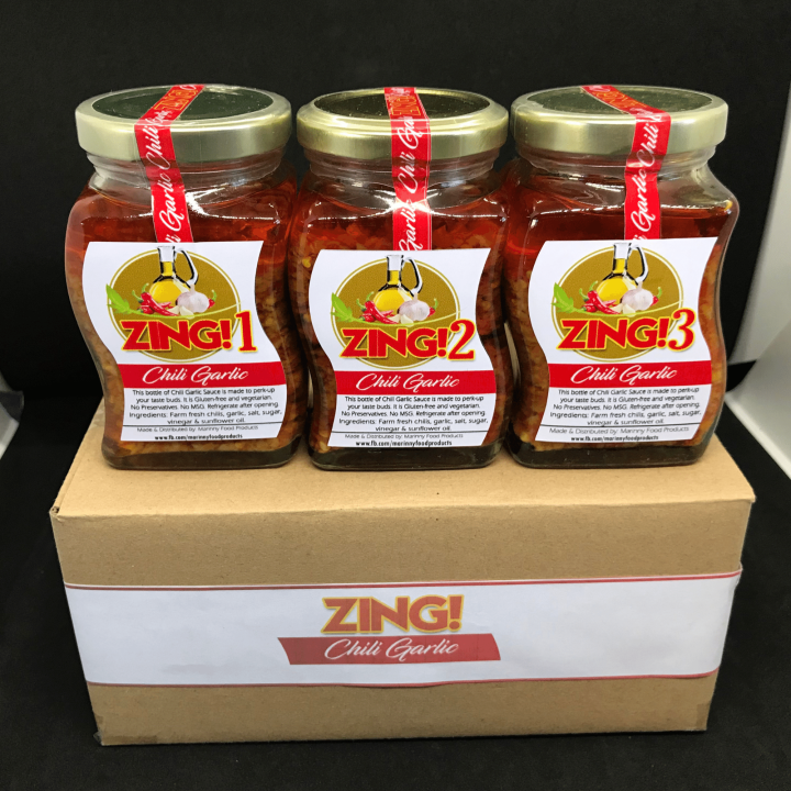 Zing! Trio Chili Garlic Sauce Gift Pack in a Box | Lazada PH