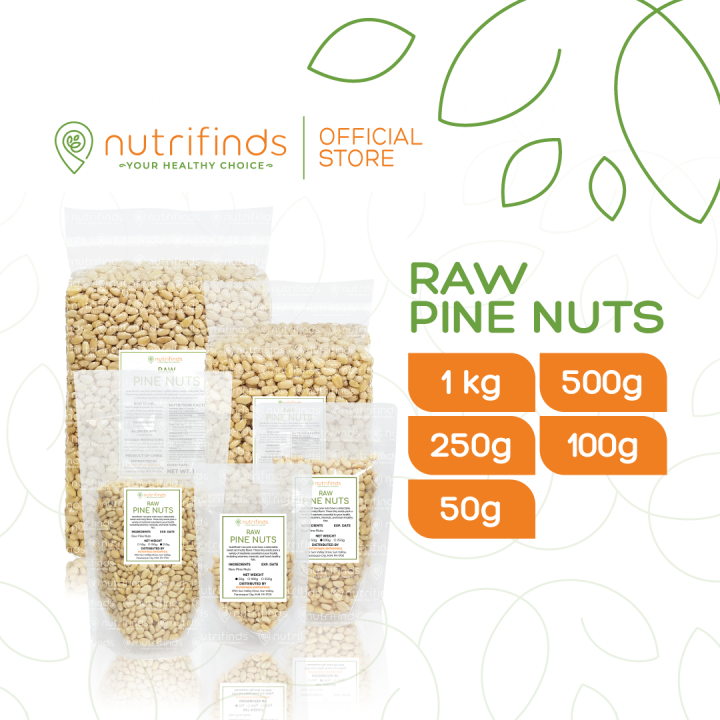 Nutrifinds® Raw Pine Nuts (Cedar) | Lazada PH