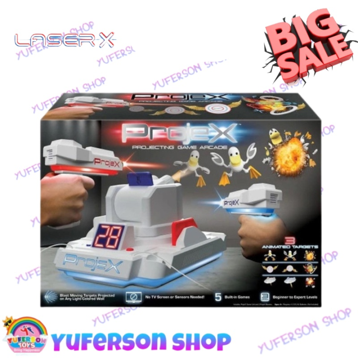 Laser X ProjeX Animated Projecting Game Arcade 52608 | Lazada Indonesia