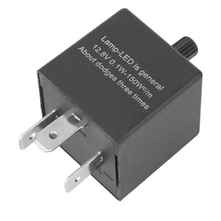 Universal 12V 3pins Electronic Adjustable Freauency LED Turn Signal ...