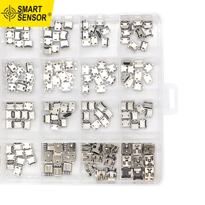 Smart Sensor Multi-specification Micro USB Connector Pin Charge Female ...