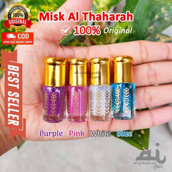 Misk Thaharah Parfum Musk Al Tahara / Parfum Misk Putih 100% Original | Lazada Indonesia